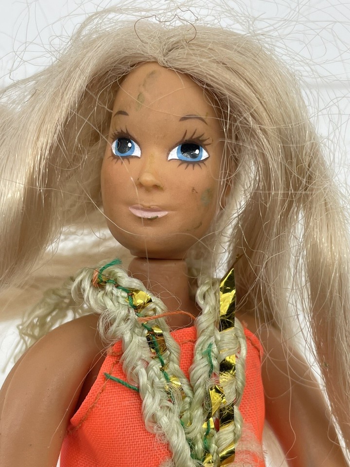 IDEAL Derry Daring Action Figure Doll Evel Knievel 7 Inch Vintage 1974 ...