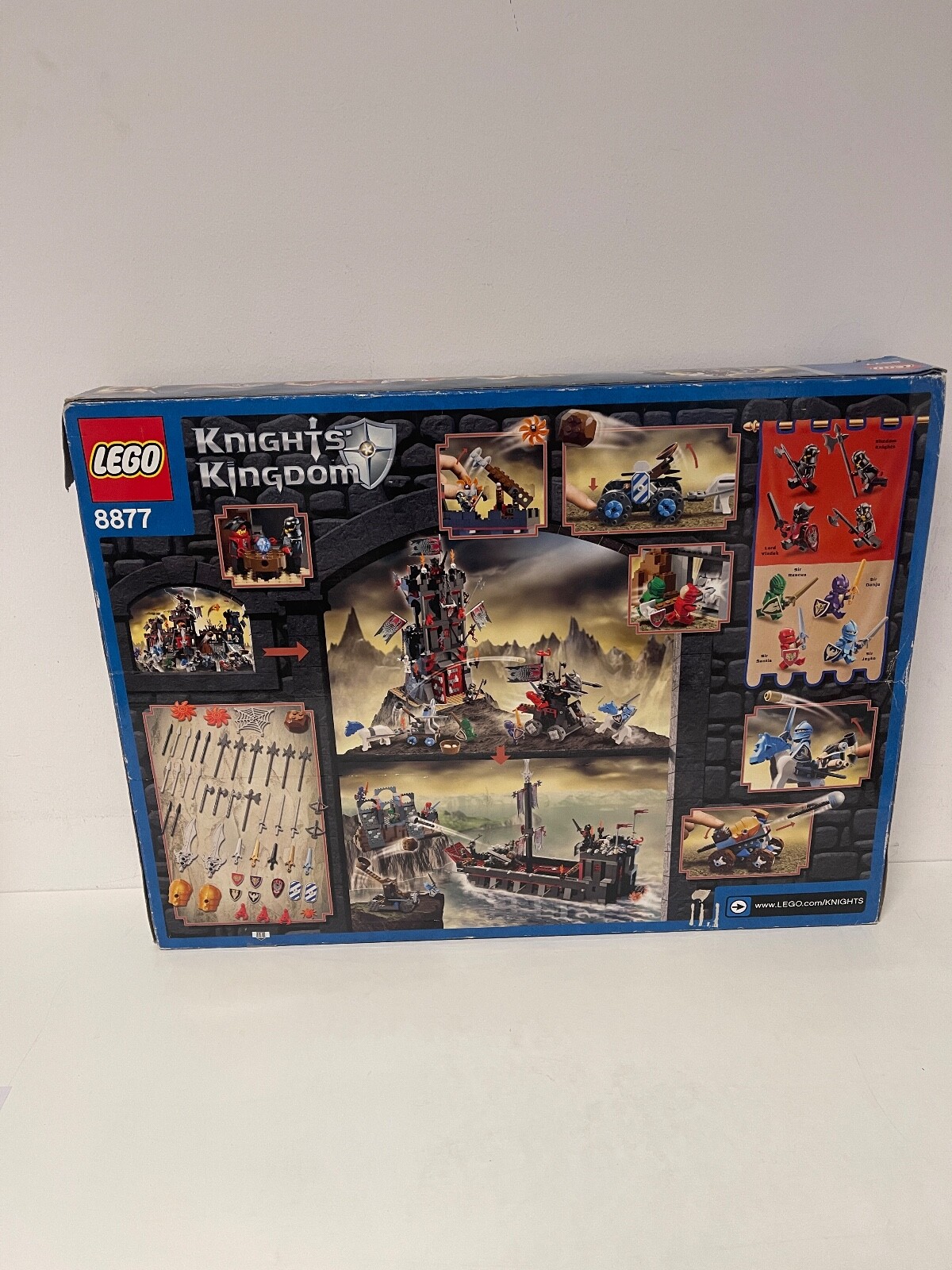 LEGO® Castle Set 8877 Vladek's Dark Fortress Neu & Versiegelt | eBay