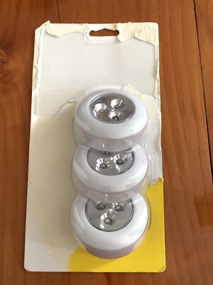 Light It 3-Bulb White LED Battery Tap Light (3-Pack) 30010-308 Light It ...