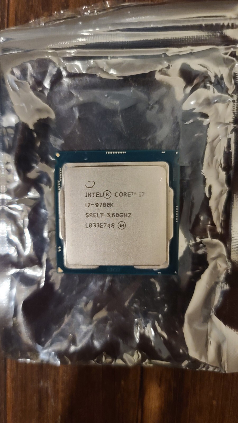 Intel Core i7-9700K 8-Core 3.60GHz 12MB L3 Cache Socket LGA1151 : SRELT ...