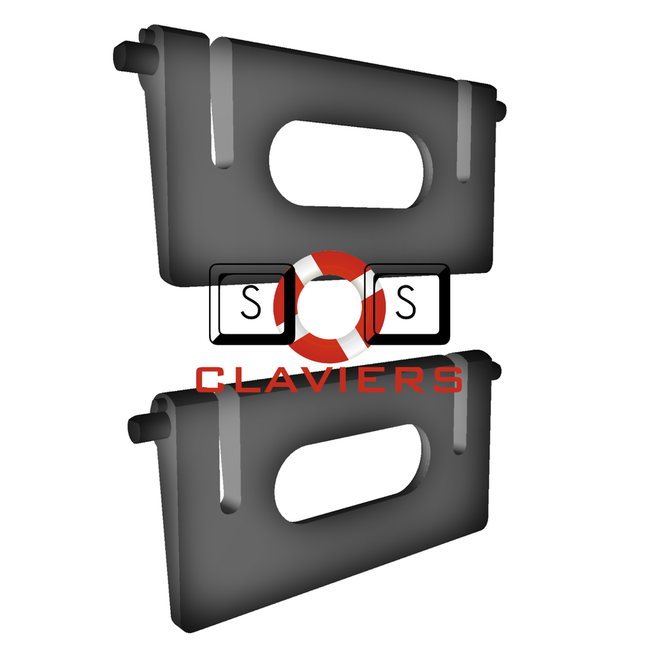 Microsoft Wireless 800 / 850 Keyboard Replacement Tilt Leg Stand Foot ...