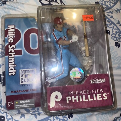 Philadelphia Phillies Mike Schmidt Cooperstown Collection Action Figure ...