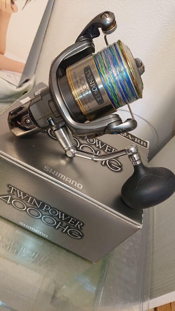 SHIMANO Twin Power 4000HG Spinning Reel Gear 5.7.1 Used with SHIMANO Twin Power 4000HG Spinning Reel Gear 5.7.1 Used with