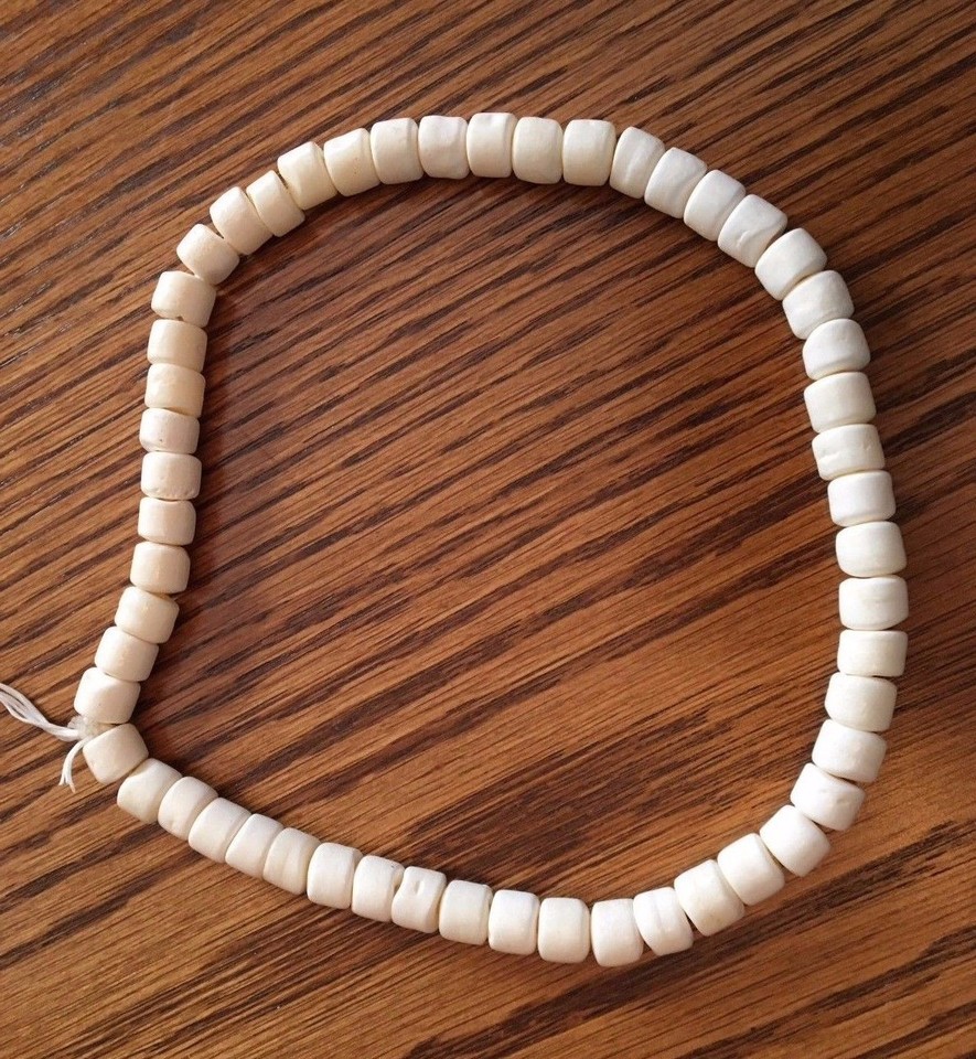 9mm White Bone Crow Beads, Approximately 50 per strand | eBay