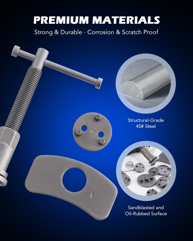 OMT 24pc Disc Brake Piston Caliper Compressor Rewind Tool Kit Universal ...