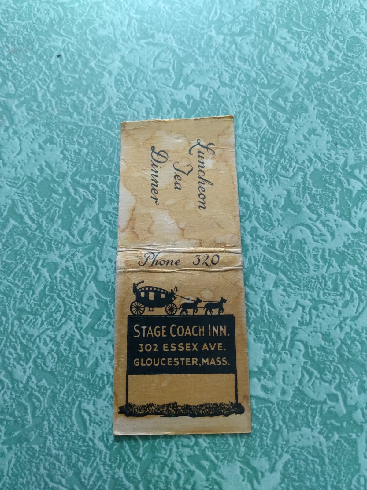 Vintage Matchbook Cover VM3 Collectible Gloucester Massachusetts ...