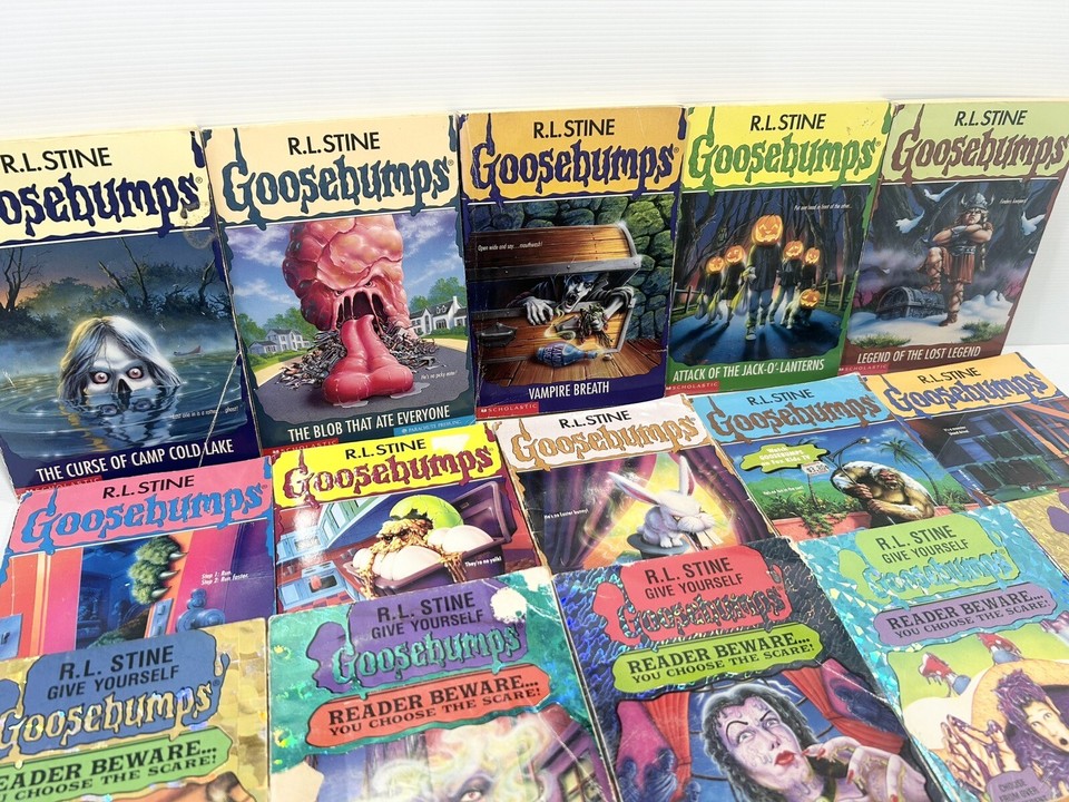 Goosebumps Bundle Bulk Lot X17 First Edition Books R.L. Stine Vintage ...