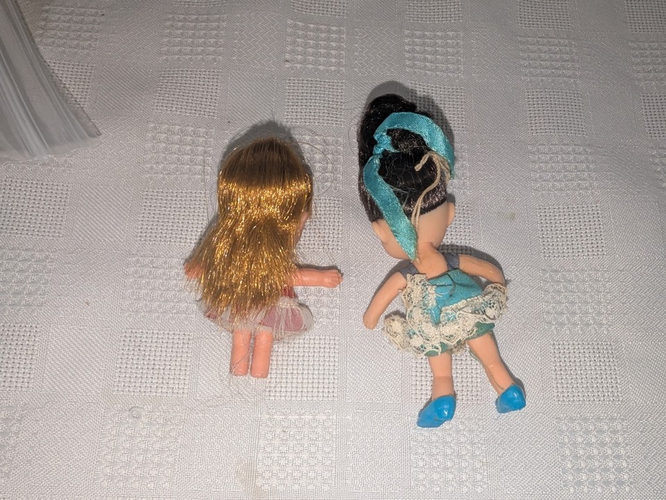 1960s Mattel Liddle Kiddles Dolls Pair AS IS | eBay