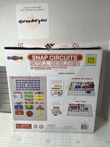 Snap Circuits Explorer Skill Builder Science Kit 125 Project Missing 6 ...