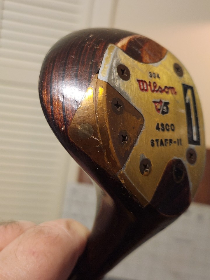 Vintage Wilson Staff II 4300 304 1-Wood Wilson Staff Pro Shaft 43.5in ...