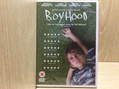 Boyhood DVD New & Sealed Patricia Arquette Ella Coltrane Ethan Hawke ...
