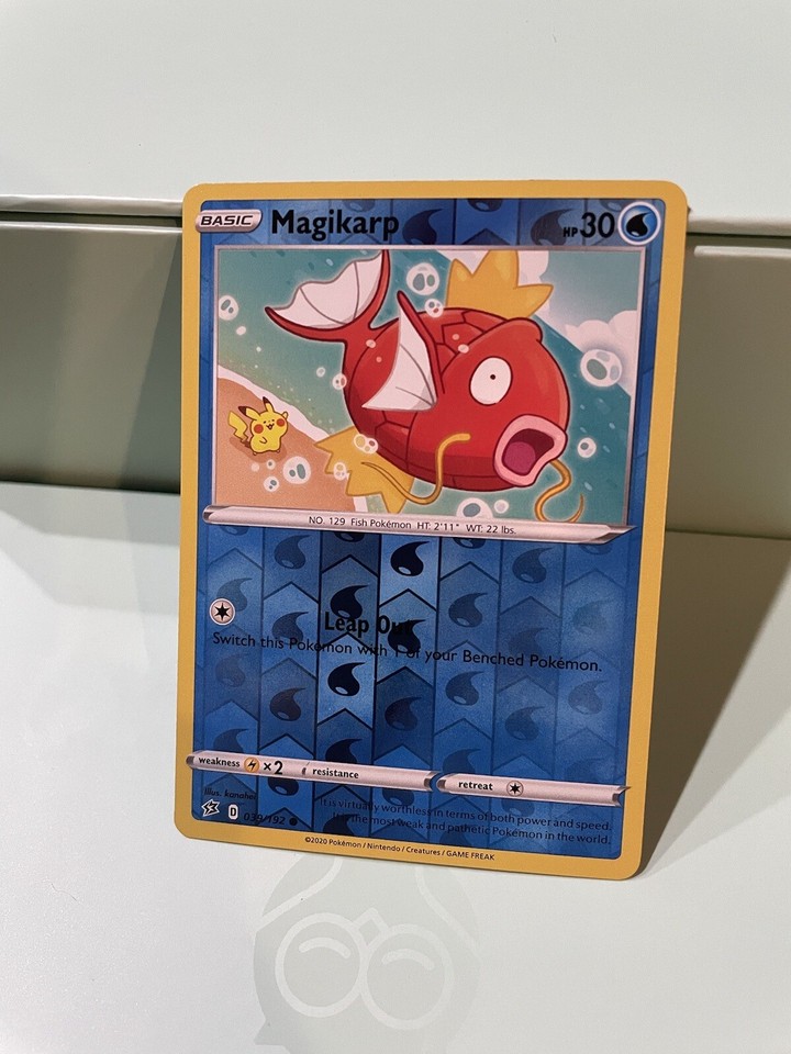 2020 Pokemon SWSH Magikarp Cosmos Reverse Holo Exclusive Tin Promo | eBay