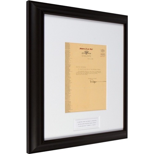 Rare Signed 1934 ROBERT RIPLEY Letter Framed JSA Authentication | eBay