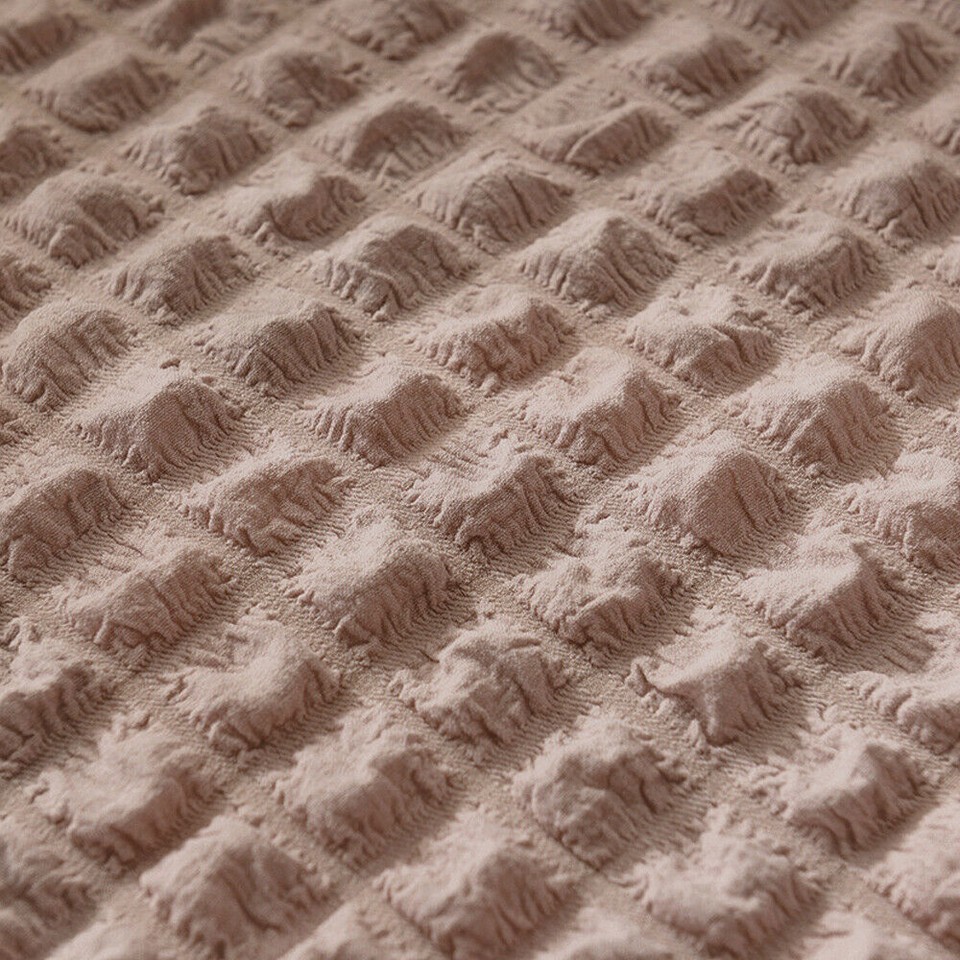 Bubble Lattice Slipcovers Stretch High Back Dining Room Chair Covers ...