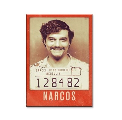 Narcos magnet Mugshot Carcel Otto Judicial Medellin 128482 aimant 94003 ...