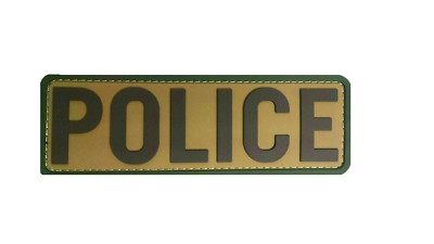 Mil-Spec Monkey Police PVC Morale Patch - Multicam 6" X 2" Hook Back | eBay