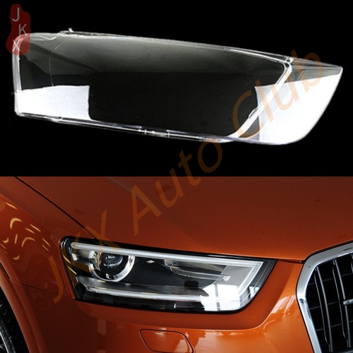 Right+Left Headlight Lens Cover Headlamp Bezel t For Audi Q3 2012 2013 ...