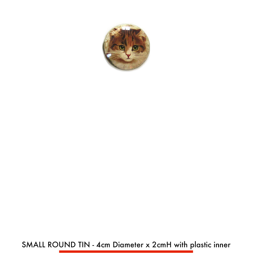 CAT TIN BOX Home Kitchen Pantry Biscuit Sweet Storage Trinket Tea ...