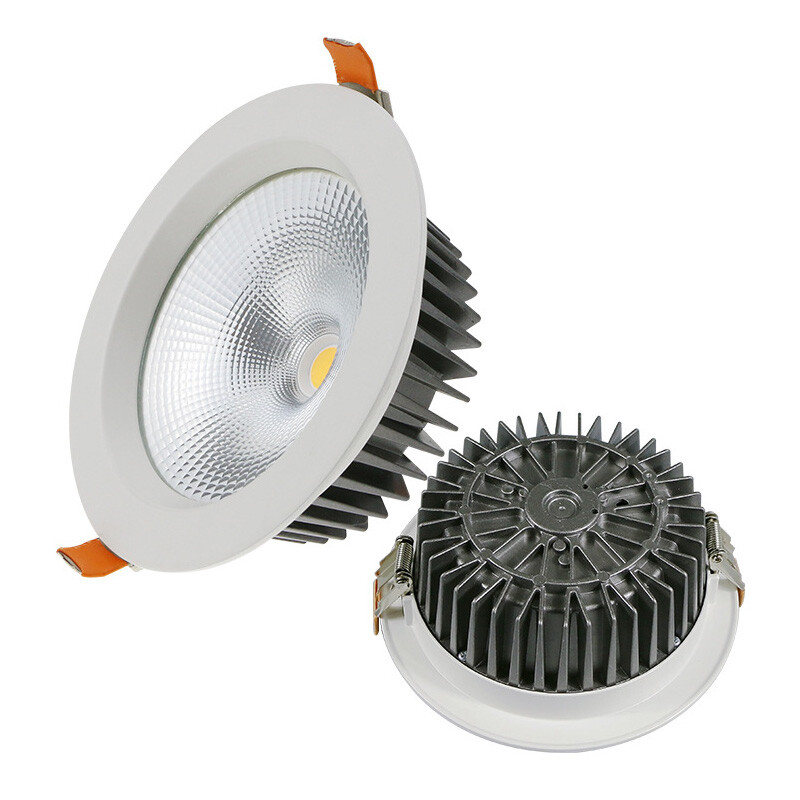 LED Indoor/Outdoor Lamp COB Ceiling Light Fixture Waterproof Downlight ...
