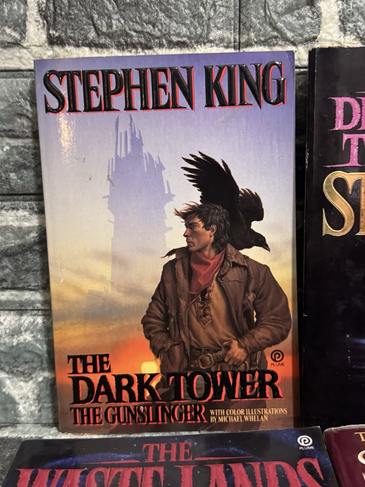Lot of 4 Dark Tower Books by Stephen King #1-4 Vintage Cover Art | eBay