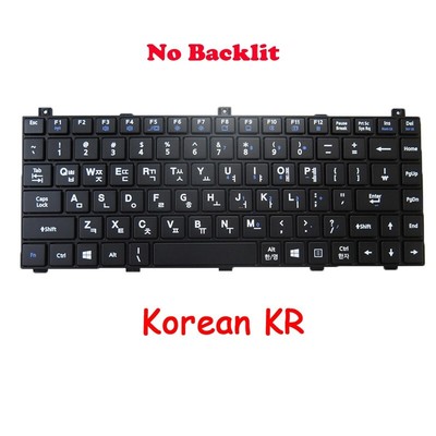 No Backlit Keyboard For GETAC F110 Korean KR Tablet Keyboard F110 I5 I7 ...