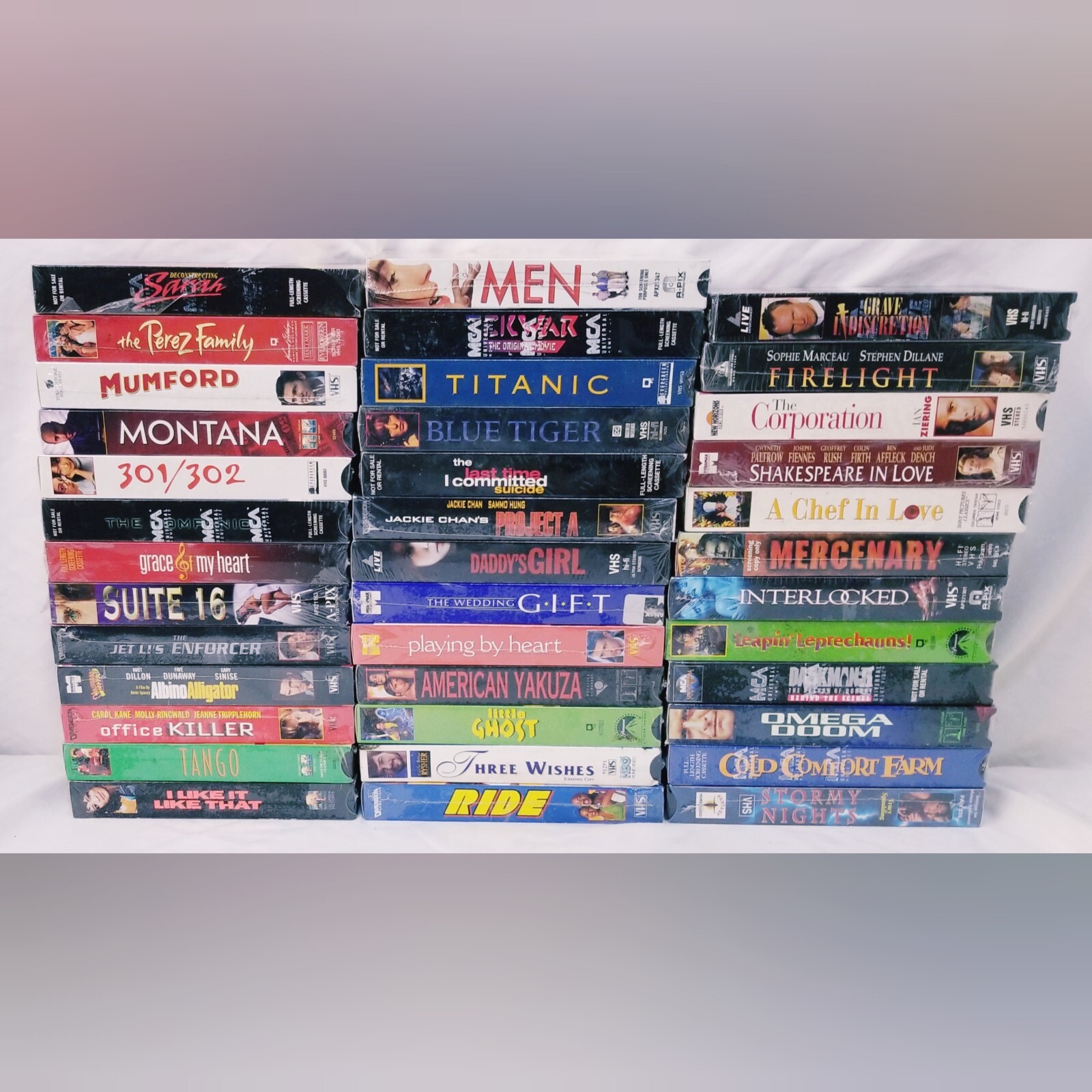 Sealed VHS Screening Demo Promo Tapes Lot Of 40 Movies | eBay