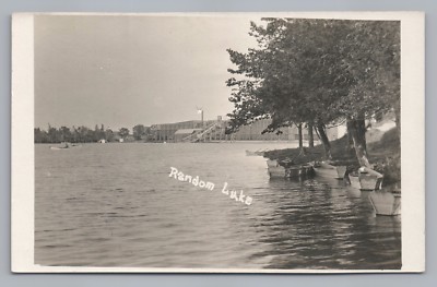 Random Lake WI Rare RPPC Antique Sheboygan County Photo AZO ca. 1910S ...