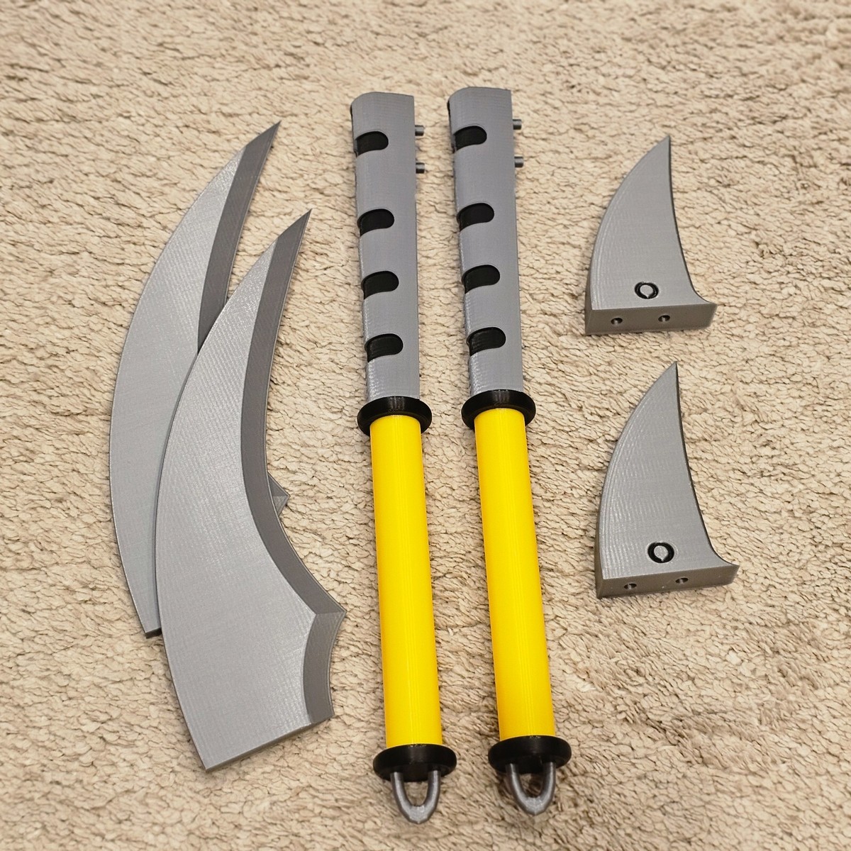 Soul Eater Scythe Weapon 3D Printed Chain Scythe Soul Eater By