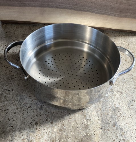 Stainless Steel Steamer Cooking Pot Insert 7.5” Steamer Insert Only No ...