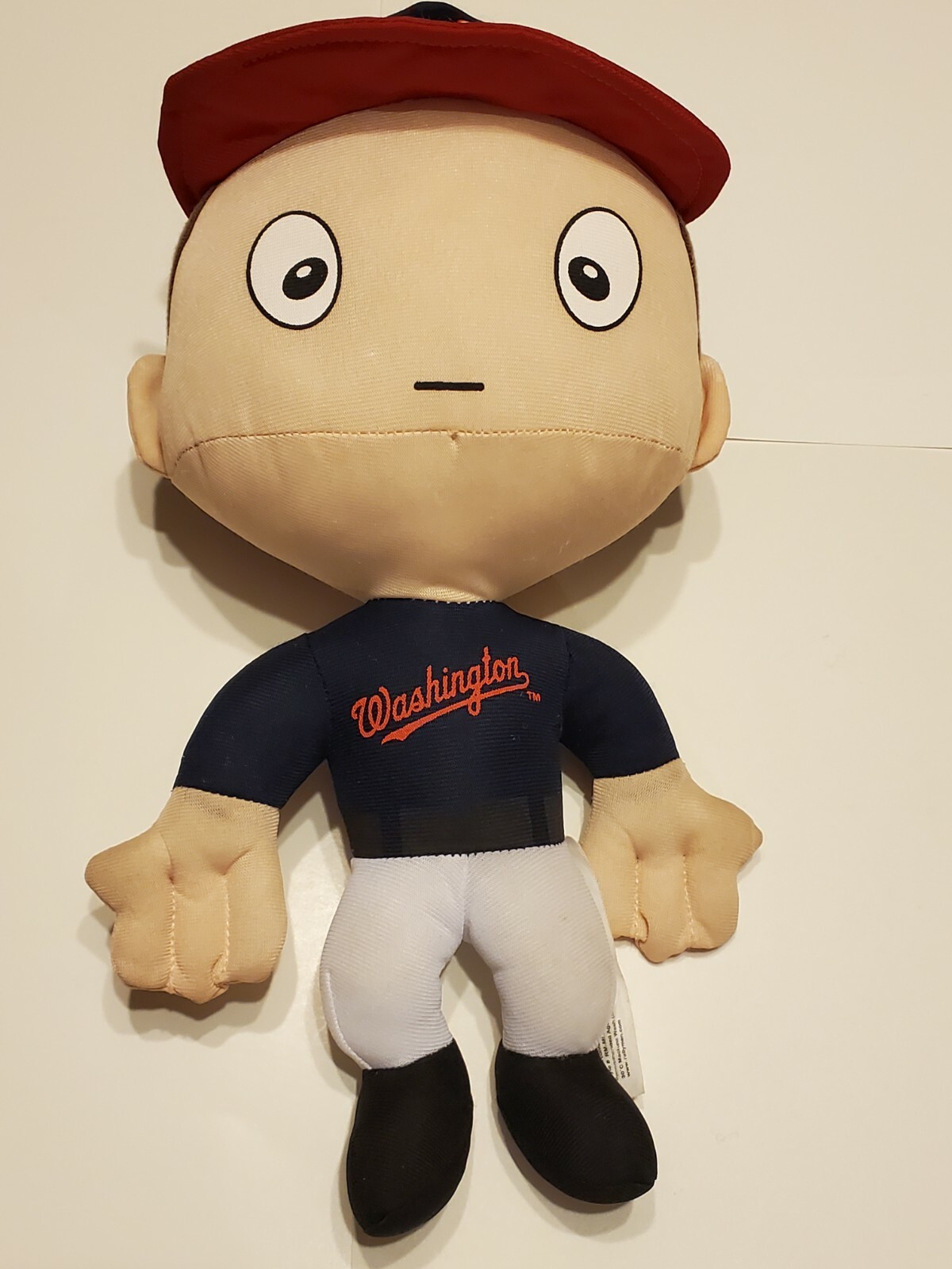 Washington Nationals Plush Rallymen Big Head 12" Display Item | eBay