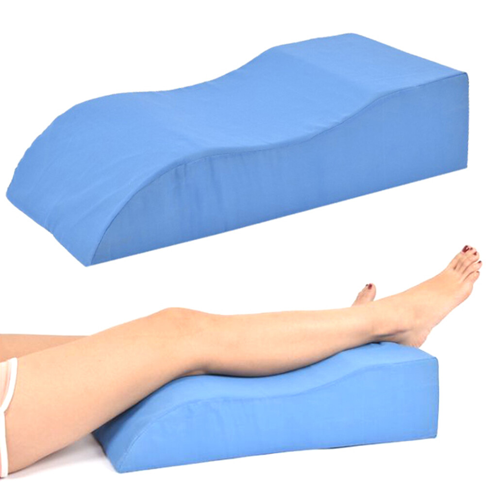 High Density Sponge Bed Sleeping Leg Raiser Rest Relax Support Pillow ...