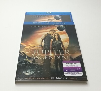 Jupiter Ascending [Blu-ray]+ DVD, no digital, with slipcover ...