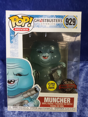 Pop Vinyl Ghostbusters Afterlife 929 MIB GITD Muncher with protector ...