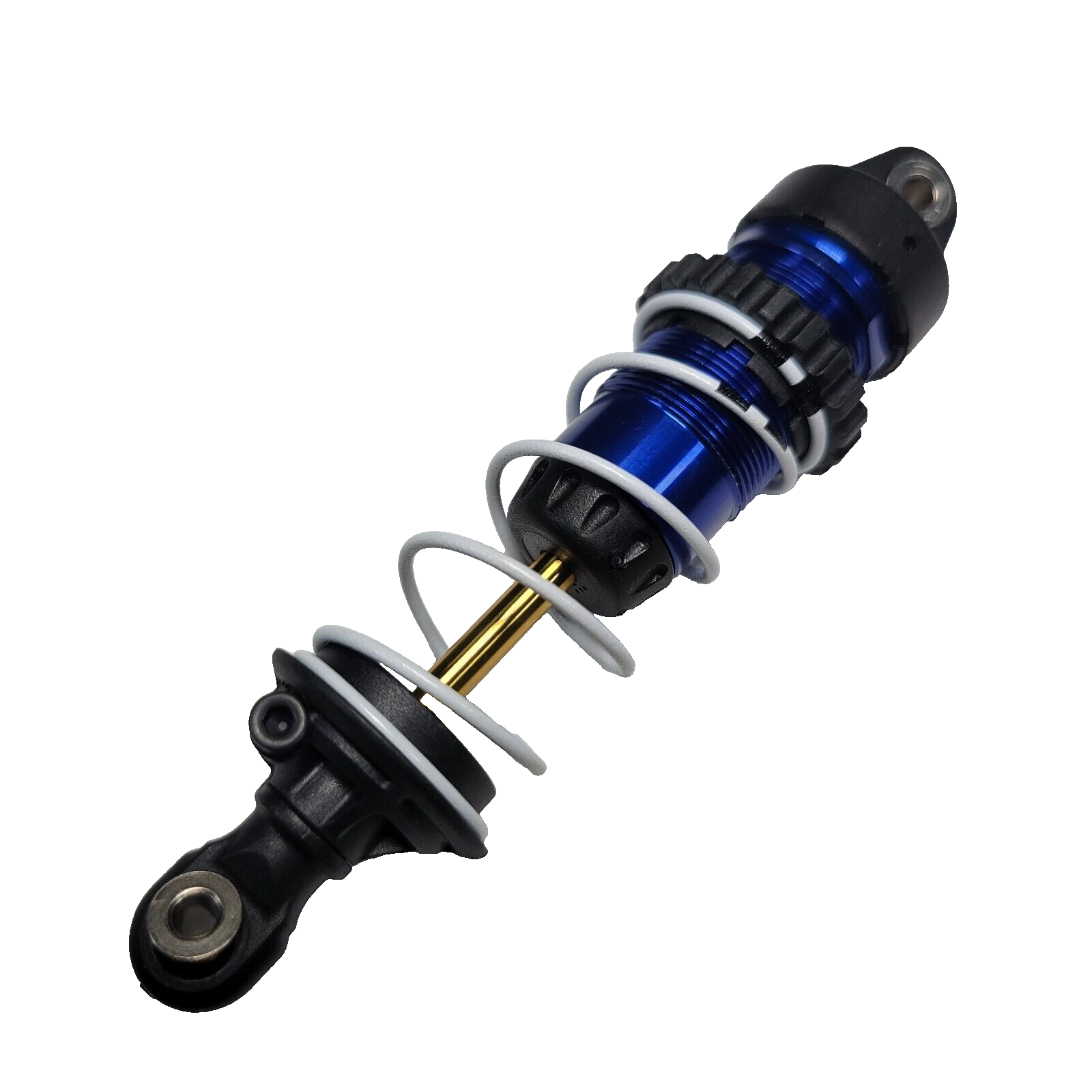 Fits Traxxas Rustler Ultimate GTR Shocks Blue Aluminum Front Rear Slash ...