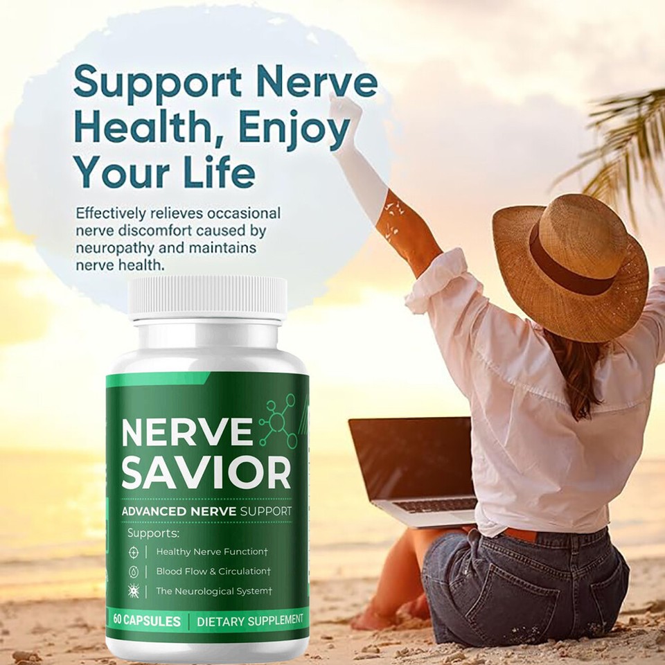 Nerve Savior Supplement Nerve Formula 60 Caps Blood Flow & Circulationt | eBay