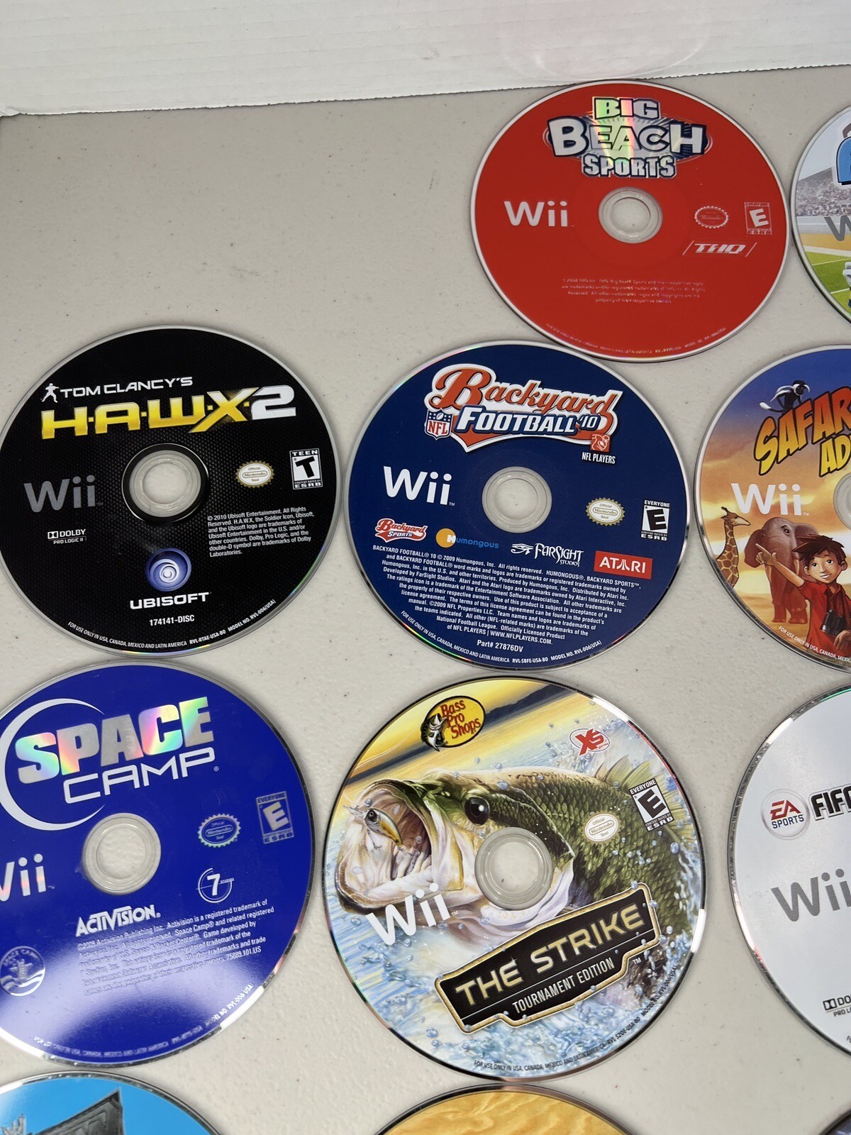 Lot Of 23 Nintendo Wii Games - Discs Only - Untested - Authentic | eBay