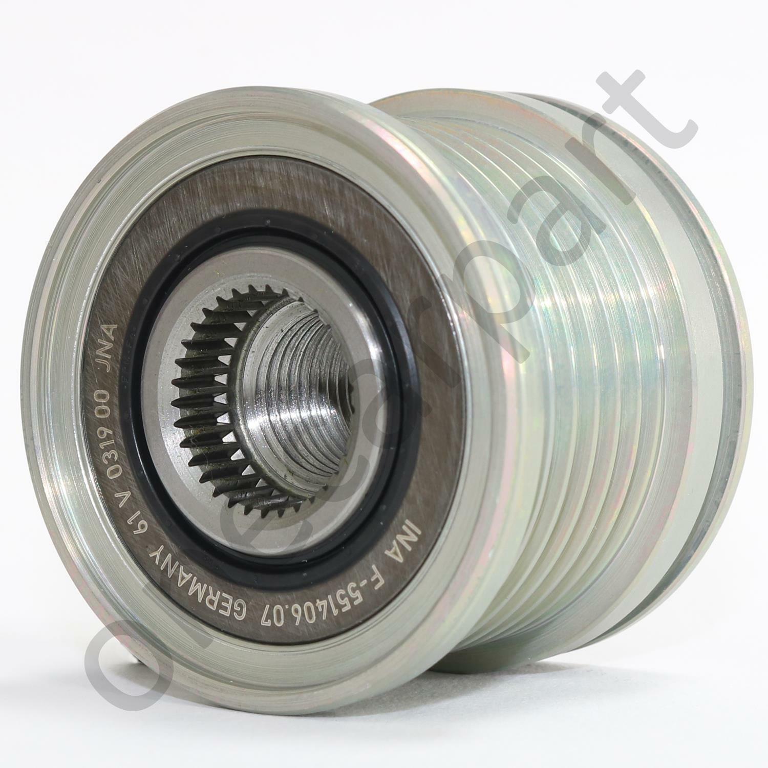Alternator Freewheel Clutch Pulley For Audi MAN Porsche Seat Skoda VW ...