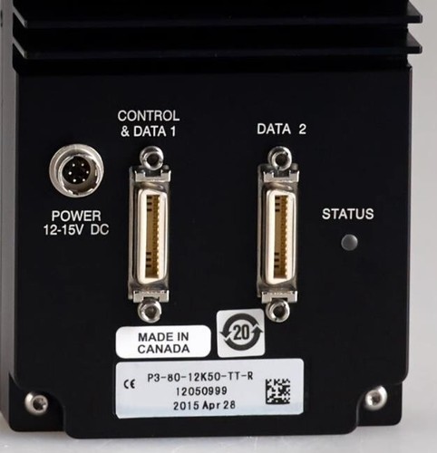 DHL//FedEX P3-80-12K50-TT-R monochromatic CCD linear array camera | eBay