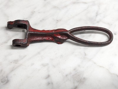 Vintage Cast Iron Industrial Farm Pivot Handle Heavy Decor Steampunk ...