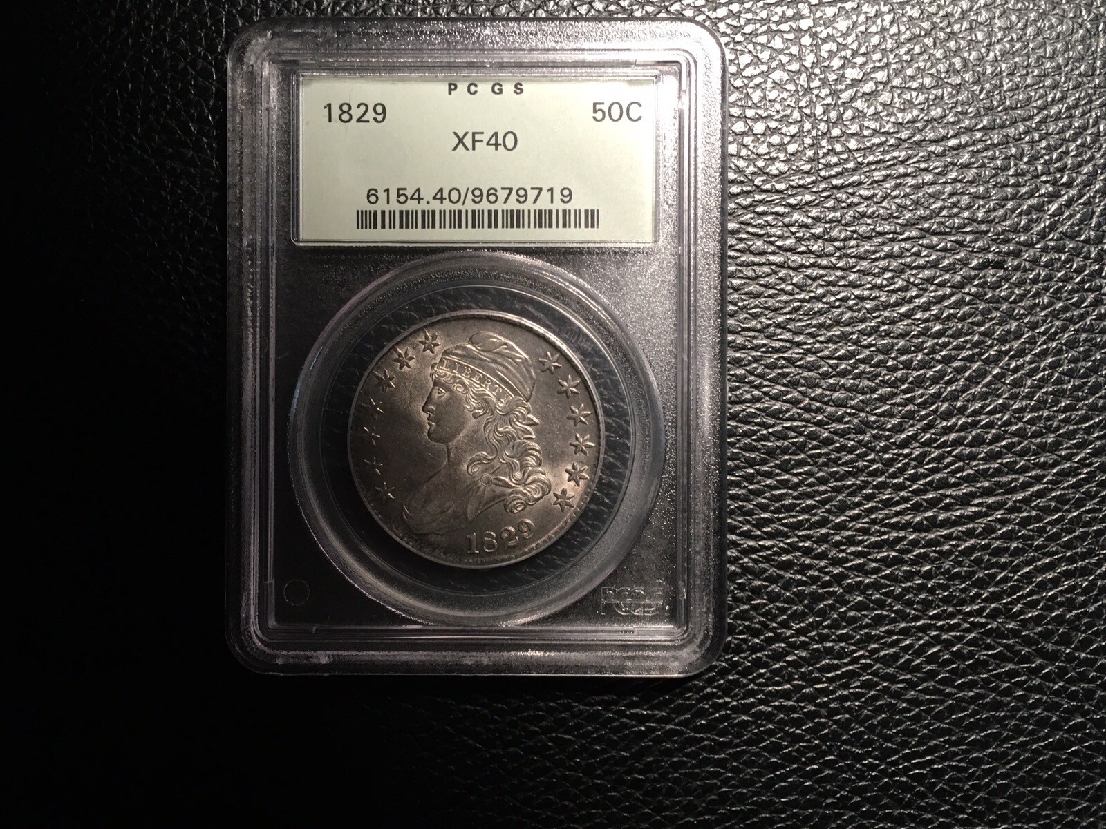 1829 Old Green Pcgs Holder XF 40 Look At The Photos!!!! | eBay