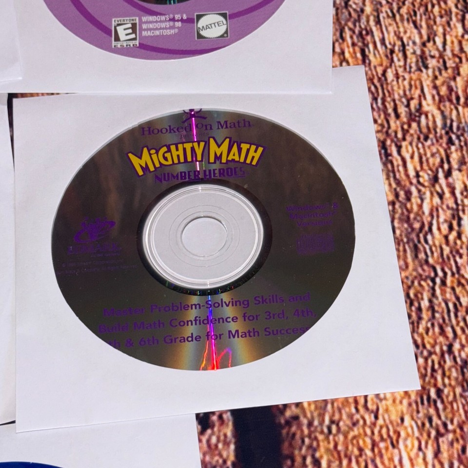 Vintage PC CD-ROM Computer Video Games Bundle Lot of 8 | eBay