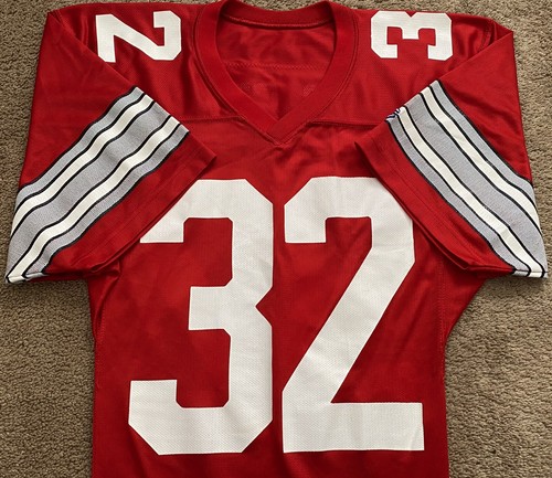 VINTAGE 90's ROBERT SMITH OHIO STATE #32 CHAMPION JERSEY 36 S RARE ...