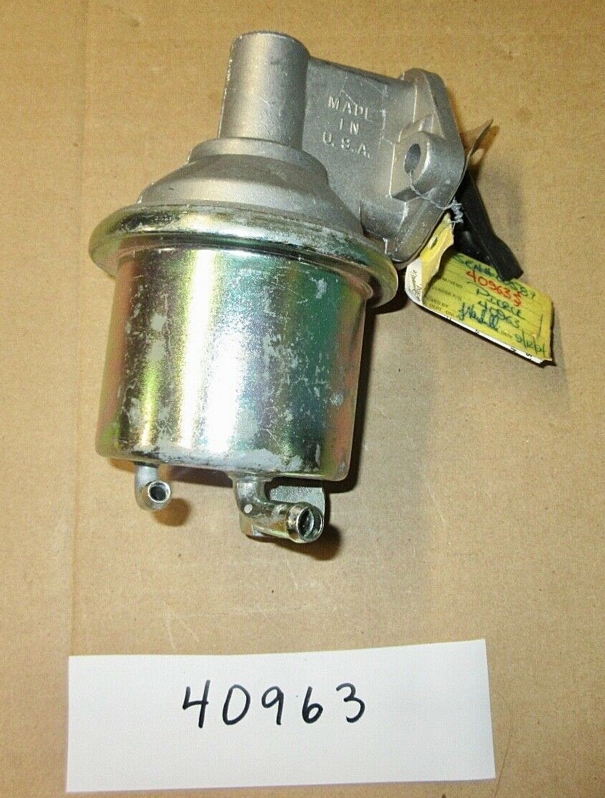 New Vintage Pierce Fuel Pump # 40963 1971 1972 1973 Chevrolet 402, 454 ...