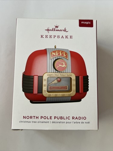 New Hallmark Keepsake Ornament Magic 2019 North Pole Public Radio | eBay