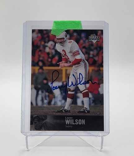 1997 Upper Deck Larry Wilson NFL Legends Autograph #AL-70 Auto ...