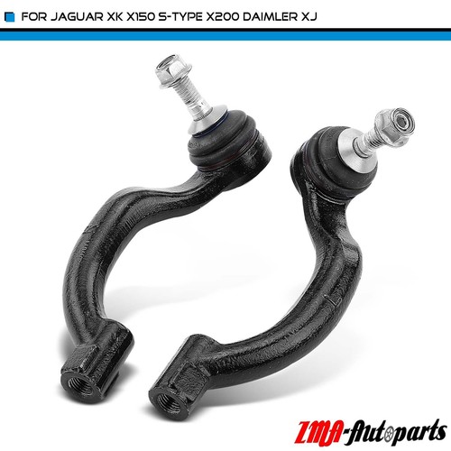 2x Outer Front Tie Rod End for Jaguar S-Type X200 XK X150 Daimler XJ ...