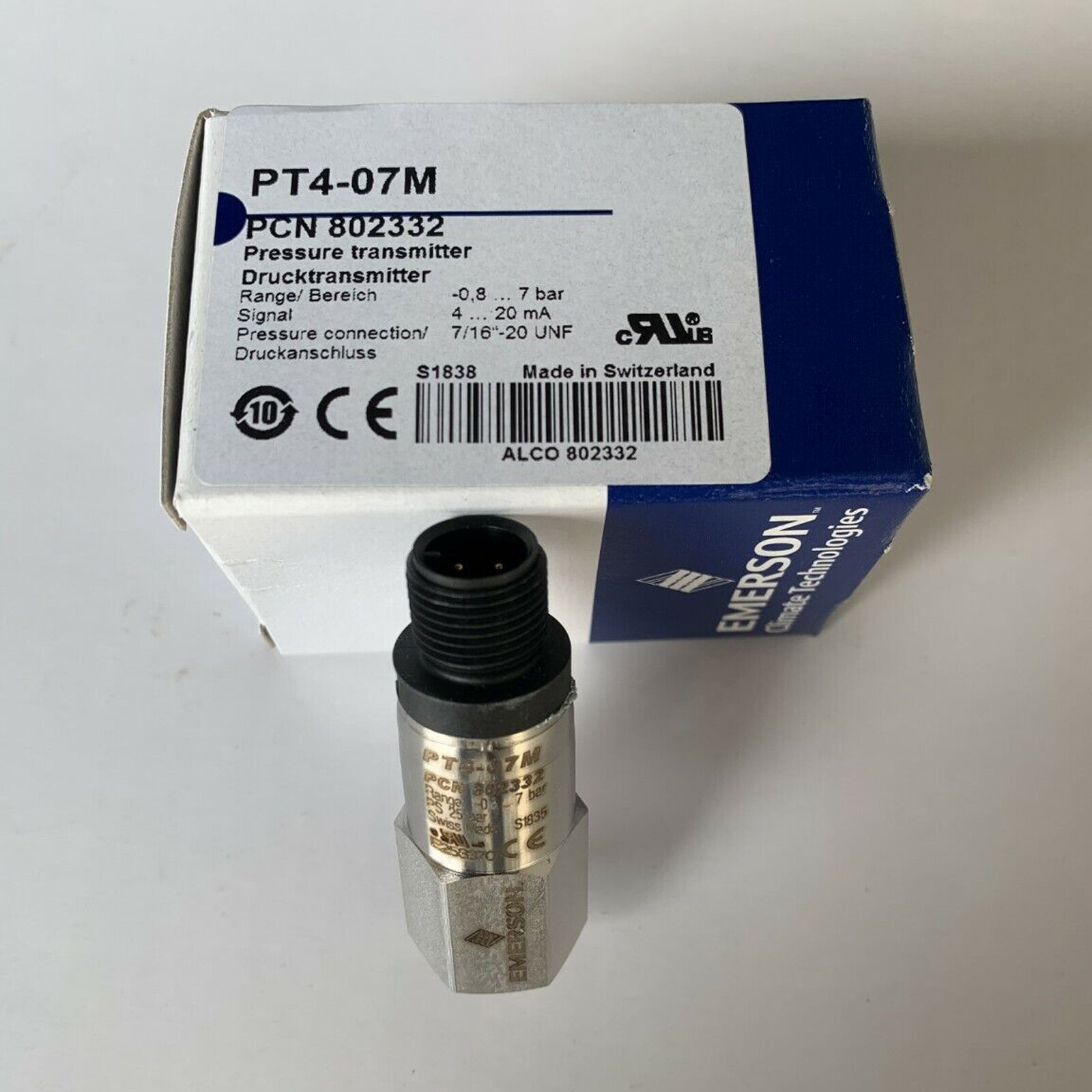 1PC New EMERSON PT4-07M PCN 802332 LP PRESSURE TRANSMITTER DHL SHIP | eBay