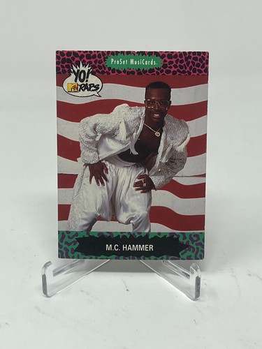 1991 Pro Set Cards Yo MTV Raps MC Hammer Card #53 | eBay