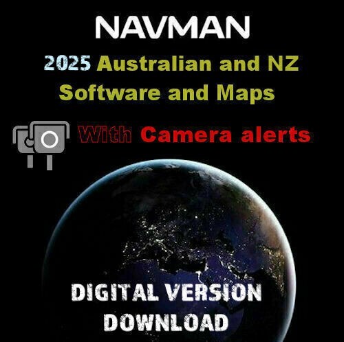 2025 Australia & NZ Maps for Navman S45, S50, S80, S90i, S100, S150 ...