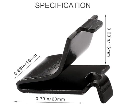 Shelf Clips 28PCS Adjustable Supports Clip for 255 Standard Pilaster ...